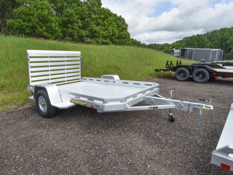 Aluma 7710 H Aluminum Utility Trailer Trailer | Goodrich Trailer Sales