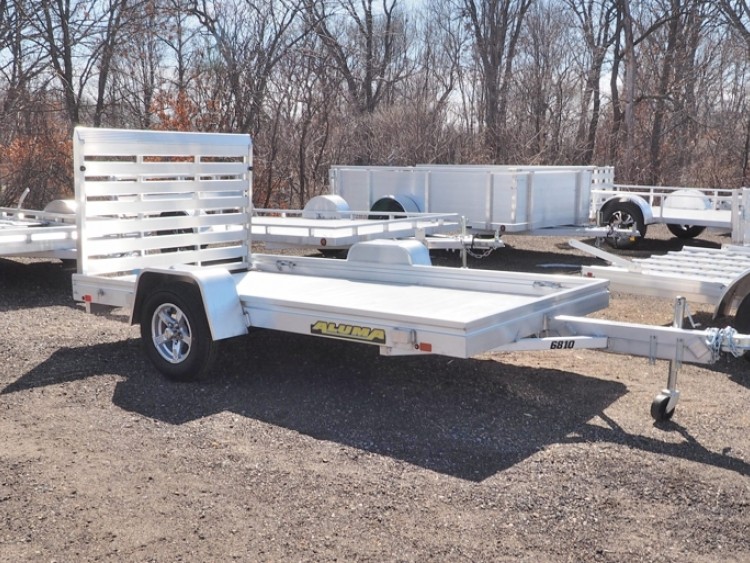 Aluma 6810 Aluminum Utility Trailer Trailer | Goodrich Trailer Sales