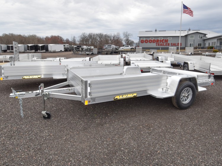 Aluma 8112 BT Aluminum ATV/Utility Trailer Trailer | Goodrich Trailer Sales